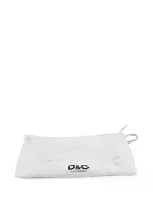 Dolce & Gabbana Embellished Leather Belt - Black