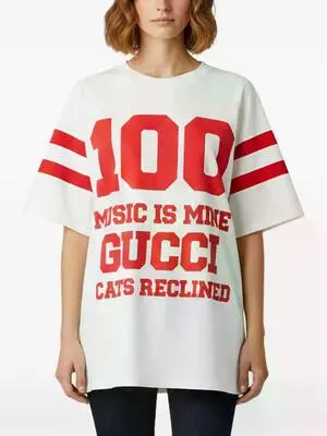 Gucci Round Neck T-shirts For Women