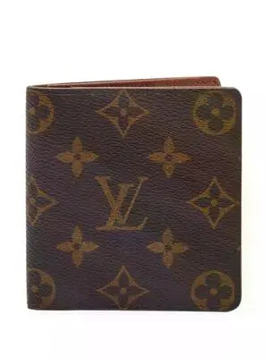 LOUIS VUITTON 1990 Multiple Monogram Bifold Wallet - Brown