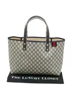 Gucci Sherry Line Gg Canvas Tote Bag
