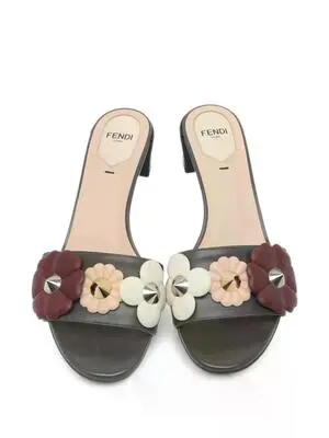 Fendi Flowerland Floral-detail Sandals