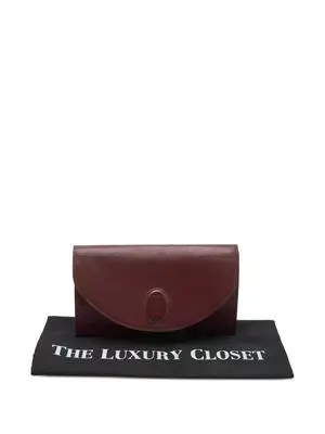 Cartier Must De Oval Emblem Clutch Bag