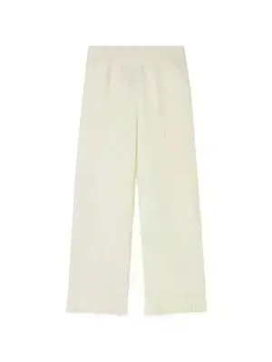 Alanui Finest Fringed Trousers - Neutrals