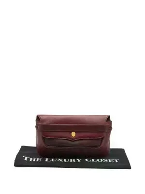 Cartier Must De Grained Leather Clutch Bag
