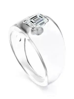 SOLO FOR DIAMONDS Emerald-cut Diamond Ring