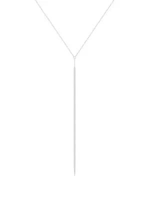 SOLO FOR DIAMONDS Diamond-embellished Drop Necklace