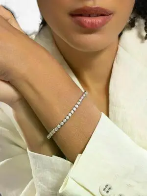TYPE JEWELRY Ruby And Diamond Tennis Bracelet