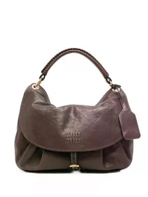 Miu Miu Rendez-vous Leather Tote Bag