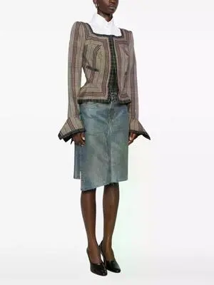 VIVIENNE WESTWOOD Dandy Double-breasted Check Jacket