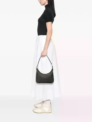 Gucci Denim Web Shoulder Bag - Black