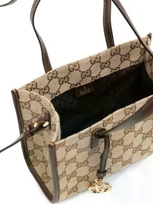 Gucci Small Tote Bag With Double G Charm