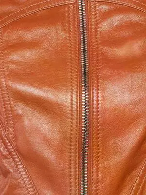 Dolce & Gabbana Zip-up Leather Jacket