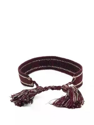 Dior J'adior Embroidered Tassel Bracelet
