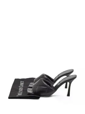 Bottega Veneta Lido Padded Heeled Sandals