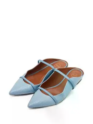 MALONE SOULIERS Maureen Woven-pattern Mules
