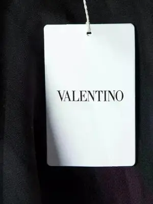 Valentino Garavani Graphic Print Hooded Mini Dress