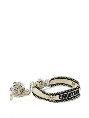 Dior Logo-embroidered Bracelet