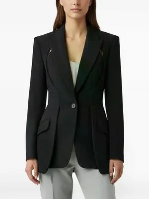 Alexander Mcqueen Cuffed Blazers For Women