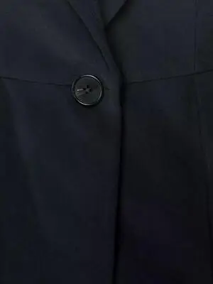 Alexander McQueen Cut-out Single-breasted Blazer