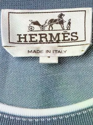 Hermès Pique-knit Chest-pocket T-shirt