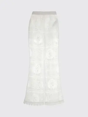 Zimmermann Embroidered Lace Trousers