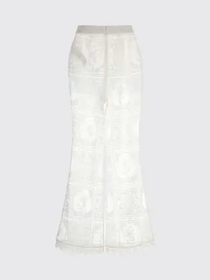 Zimmermann Embroidered Lace Trousers