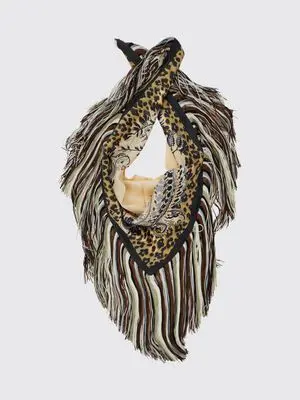 Etro Neckerchief With Print And Fringed Edges - Fa01