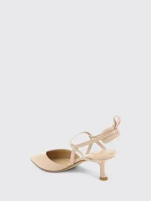 Fendi Very Colibrì Slingback Pumps In Patent Leather - Pink