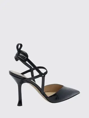 Fendi Patent Slingback Heeled Sandals