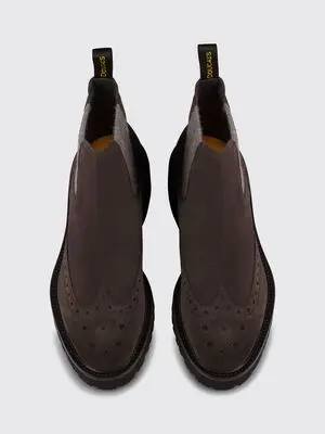 DOUCAL'S Suede Chelsea Boots