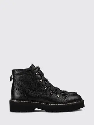 DOUCAL'S Lace-up Leather Boots - Black