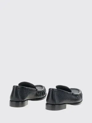 Dries Van Noten Leather Loafers - Black