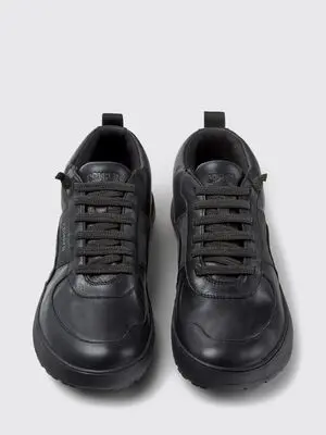 Camper Lace-up Ankle Boots - Black
