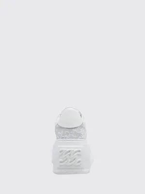Casadei Lace Trainers - Silver