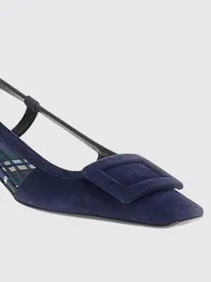 ROGER VIVIER Slingback Heels With Buckle Detail