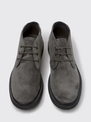 Camper Lace Up Suede Boots