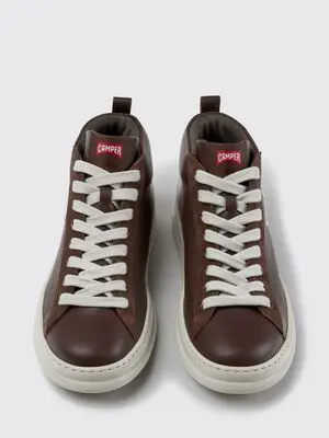 Camper Runner High-top Smooth Leather Sneakers With Xl Extralight® Sole
