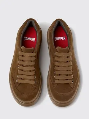 Camper Suede Lace-up Shoes - Brown