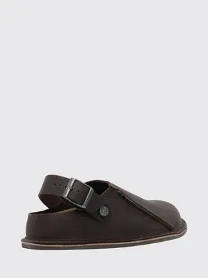 BIRKENSTOCK Lutry Premium Oiled Leather Slingback Mules - Brown