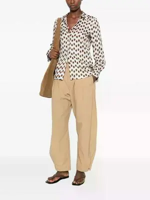I BLUES Abstract-print Long-sleeve Shirt