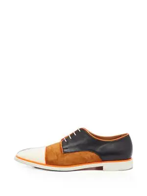 CHRISTIAN LOUBOUTIN Greggo Leather Derby Shoes - Black