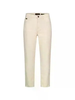 MOORER Sansa Logo-patch Straight-leg Jeans