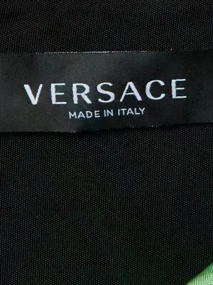 Versace Ventagli Print Flared Mini Skirt