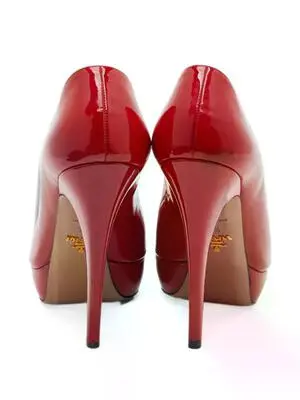 Prada Platform Peep-toe Pumps