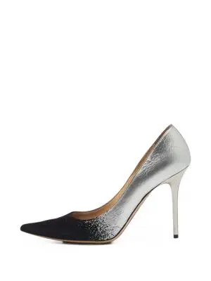 JIMMY CHOO Anouk Ombré-effect Pumps - Silver