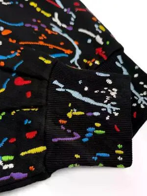 MOSTLY HEARD RARELY SEEN Paint-embroidered Kimono Hoodie