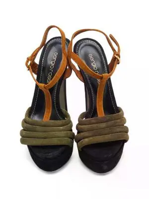 SERGIO ROSSI T-strap Platform Sandals