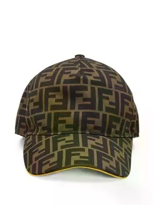 Fendi Zucca Pattern Baseball Cap