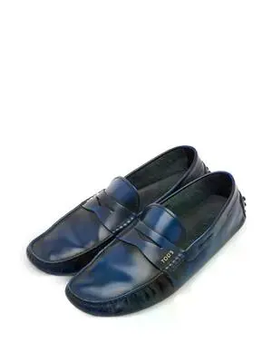 TOD'S Brushed Leather Loafers