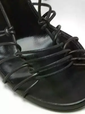 Saint Laurent Babylone Knotted Heeled Sandals